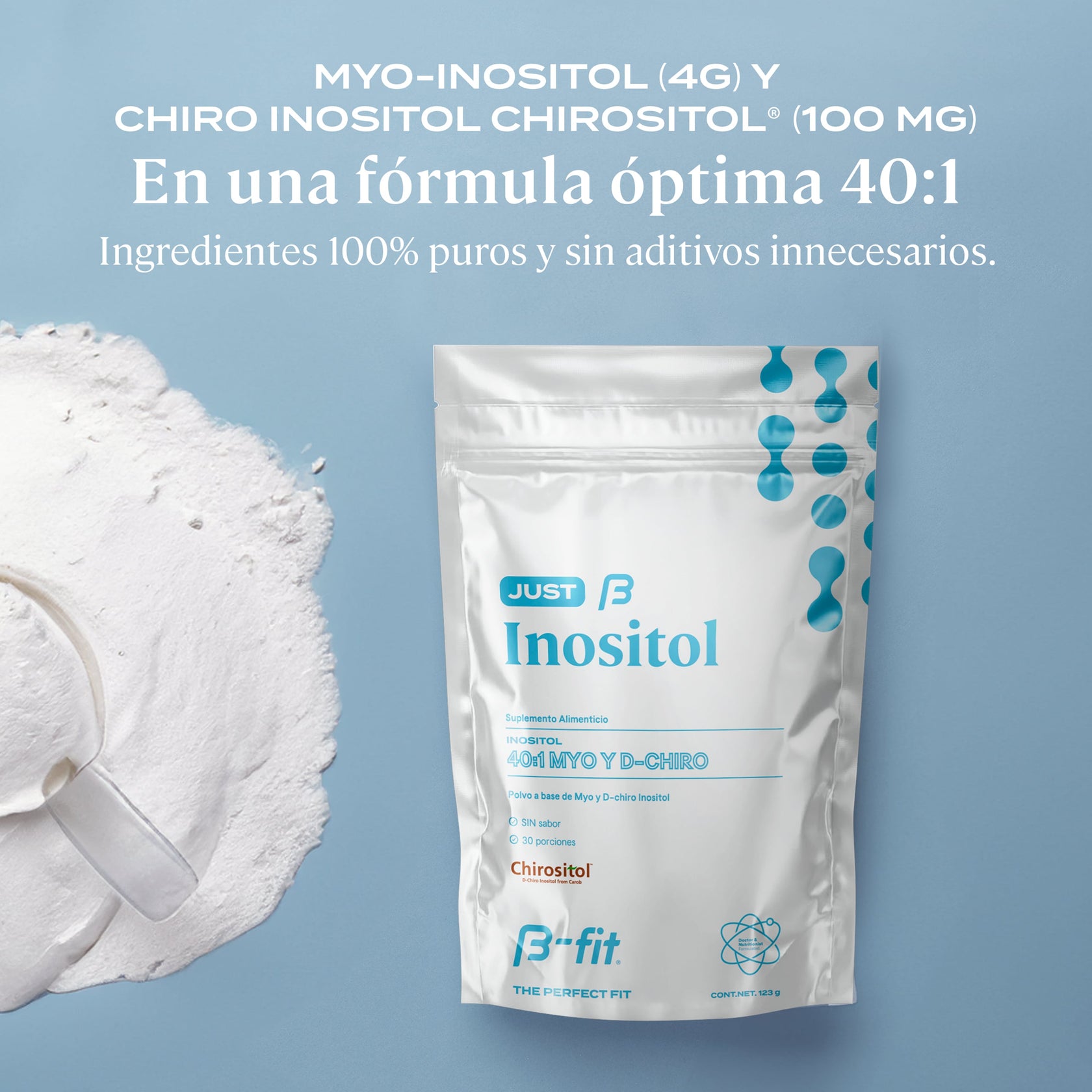 Myo-Inositol de alta pureza: Suplemento natural | B-fit