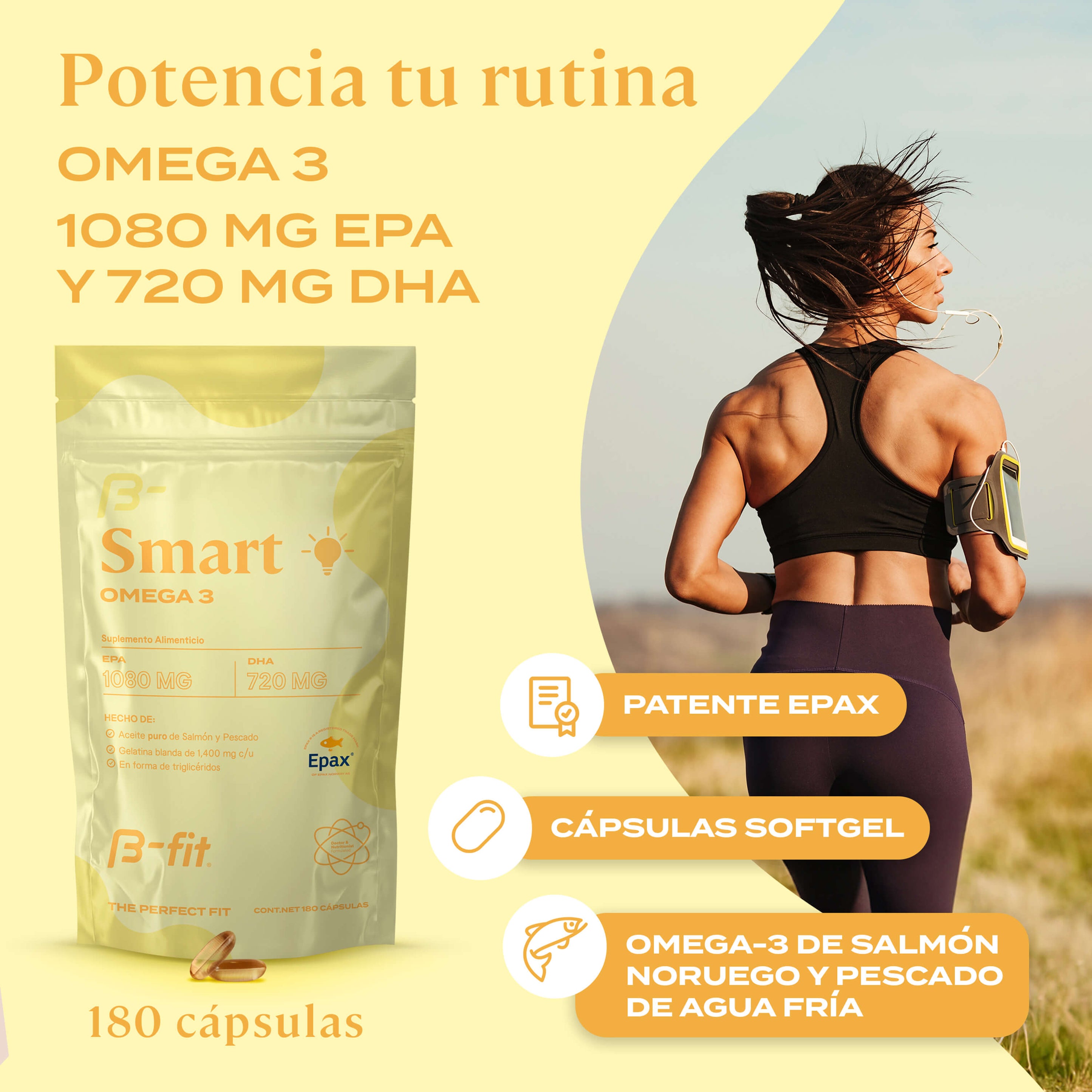 Omega 3 - Smart | B-fit | B-fit